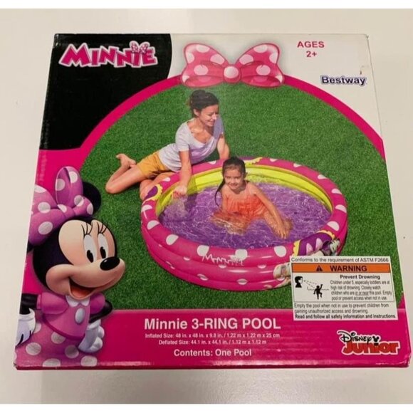 Disney | Toys | Nib Disney Minnie Mouse 48 Kiddie Pool | Poshmark